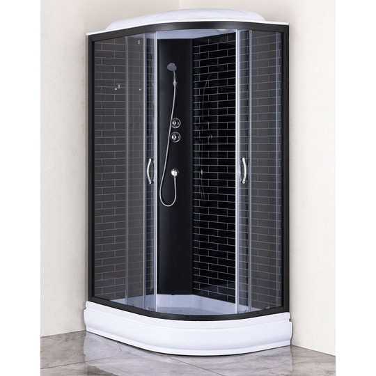 Душевая кабина Loranto Sunway 120х80 см Cs 66120 20l Gb 120 черный
