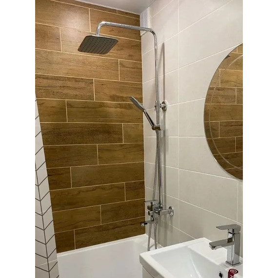 Душевая стойка с поворотным изливом Haiba HB2402 хром : купить в Севастополе, Симферополе, Крыму ...