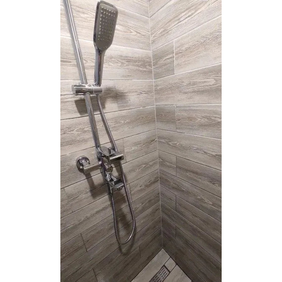 Душевая стойка с поворотным изливом Haiba HB2402 хром : купить в Севастополе, Симферополе, Крыму ...